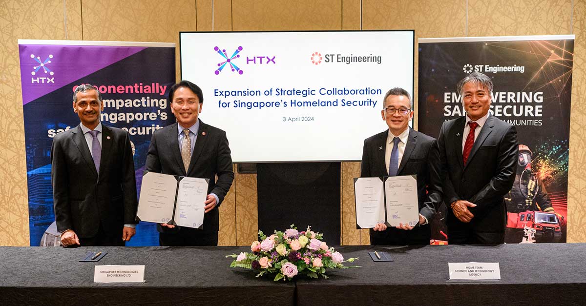 News - ST Engineering and HTX extend Collaboration to Drive Innovation in Key Science and ...