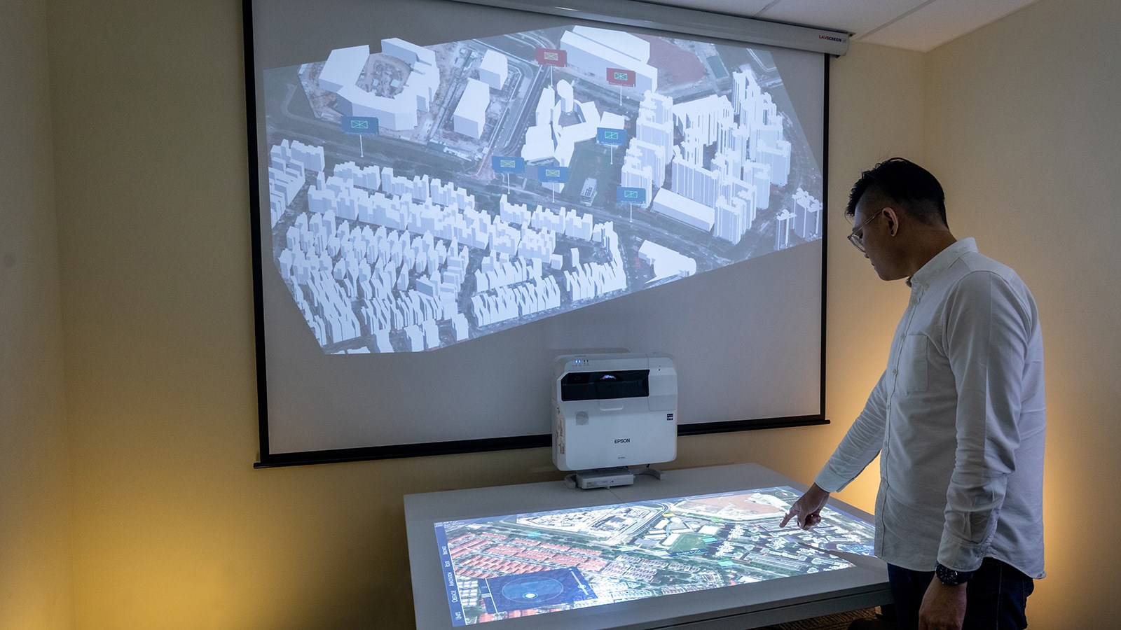 Augmented Digital Sandtable | ST Engineering