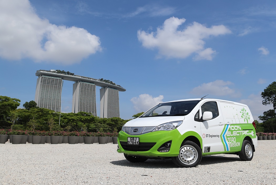 BYD T3 Electric Vans | ST Engineering