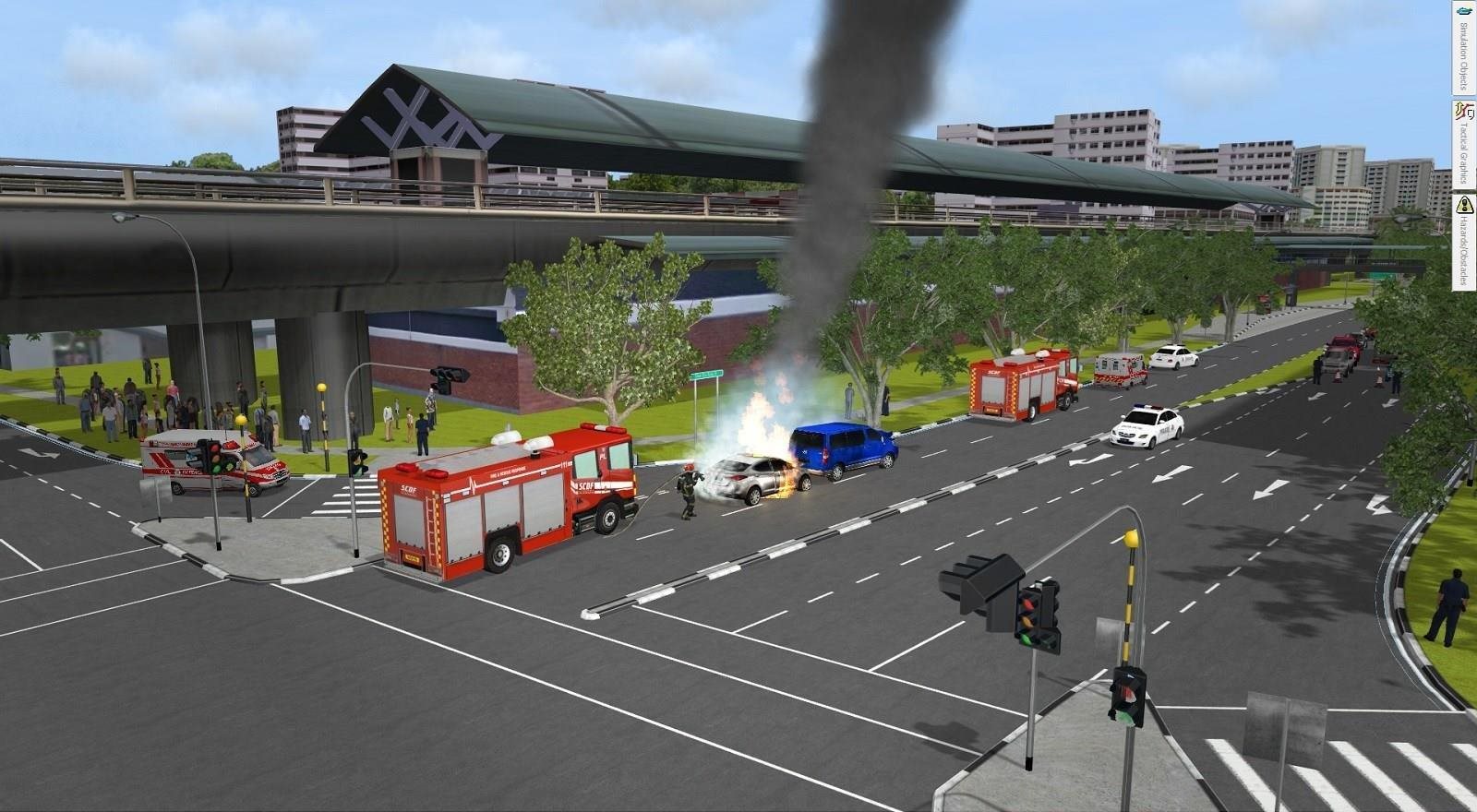 Incident Response Interactive Simulation | ST Engineering