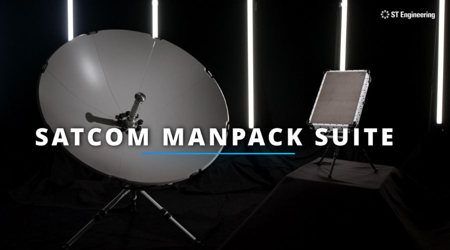 Manpack SATCOM | ST Engineering
